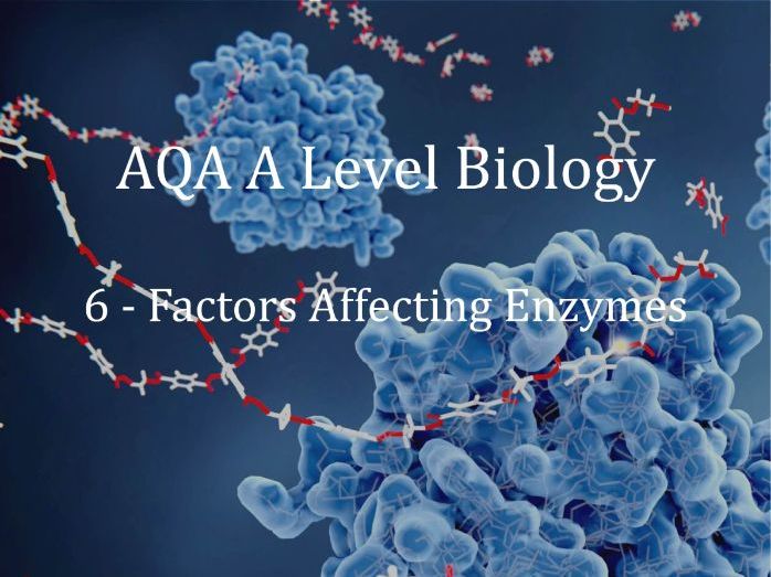 AQA A Level Biology Lecture 6 - Factors Affecting Enzymes | Teaching ...
