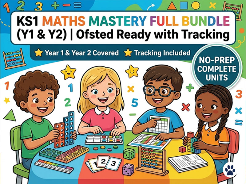 KS1 Maths Mastery – Year 1 & 2 Worksheets + Answer Keys | Teaching ...