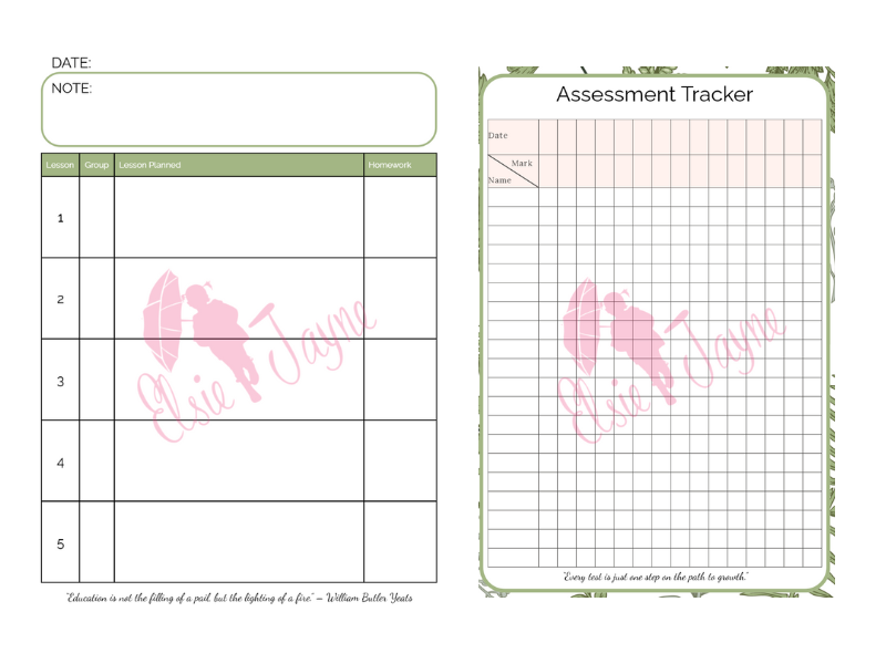 Editable Teacher Planner | Teaching Resources
