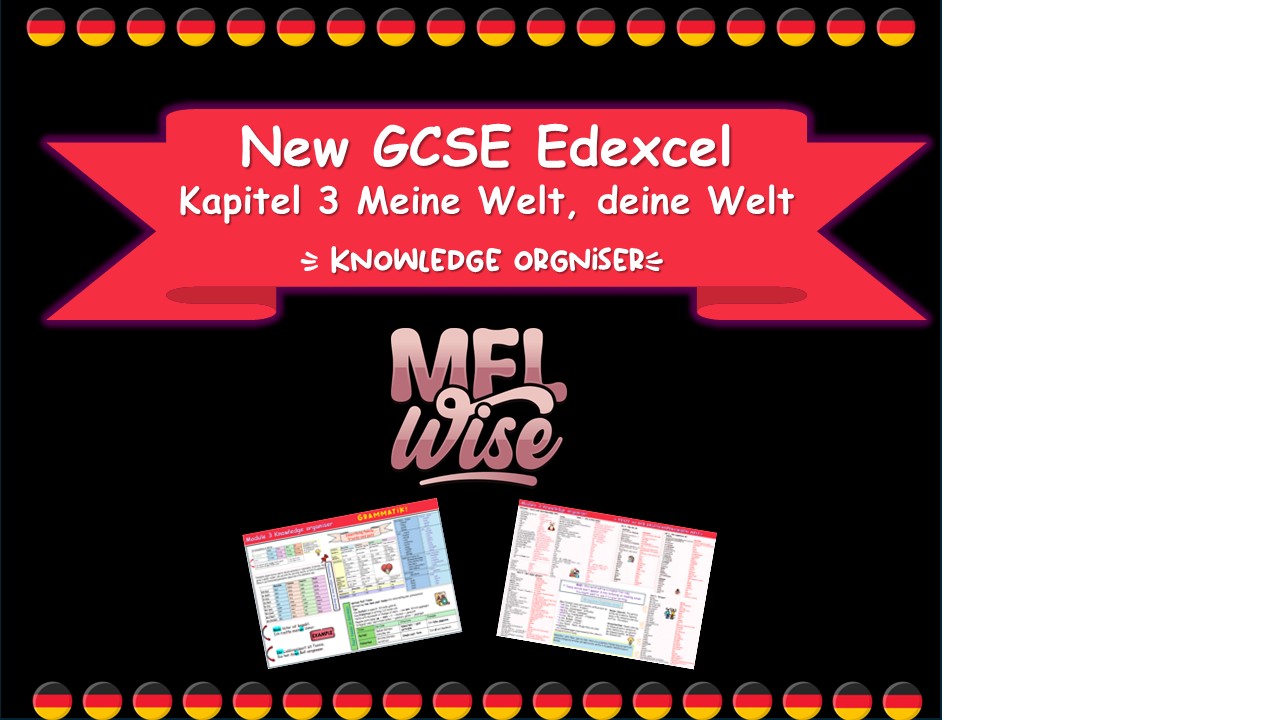 German GCSE Module 3 Vocabulary list New GCSE Edexcel | Teaching Resources