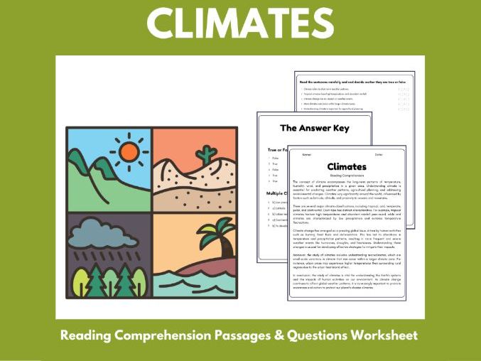 Science : Reading Comprehension Passages & Questions Worksheets Bundle2 ...