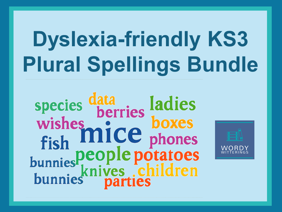 Differentiated Plural Spellings Bundle | Teaching Resources
