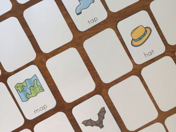 Rhyming CVC Word BINGO Game | Teaching Resources