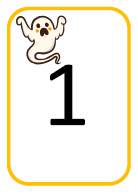 Halloween Numbers 1-20 Posters Math Flash Cards for EYFS / Nursery ...