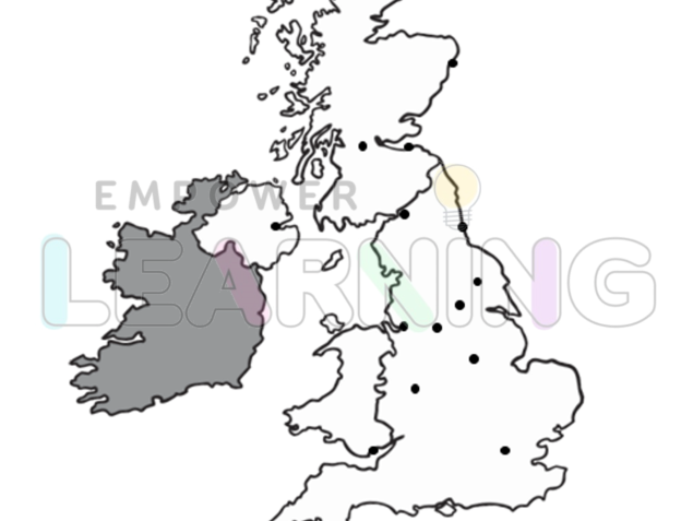 UK Cities - Labelling Worksheet | Teaching Resources