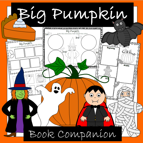 Big Pumpkin book companion for Autumn and Halloween | Teaching Resources
