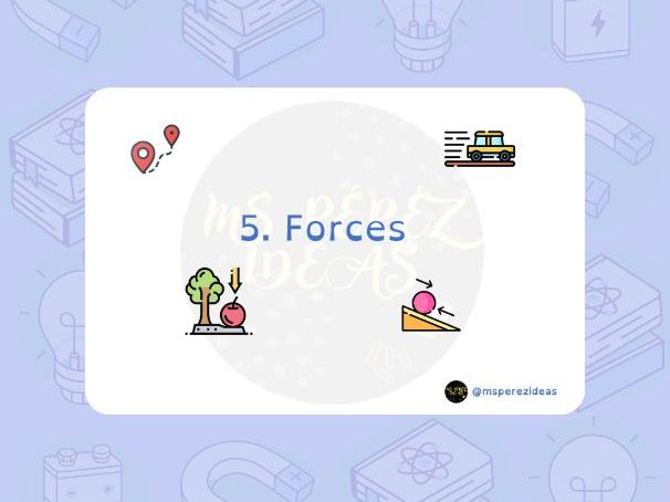 Unit Cover 5 - Forces | Teaching Resources