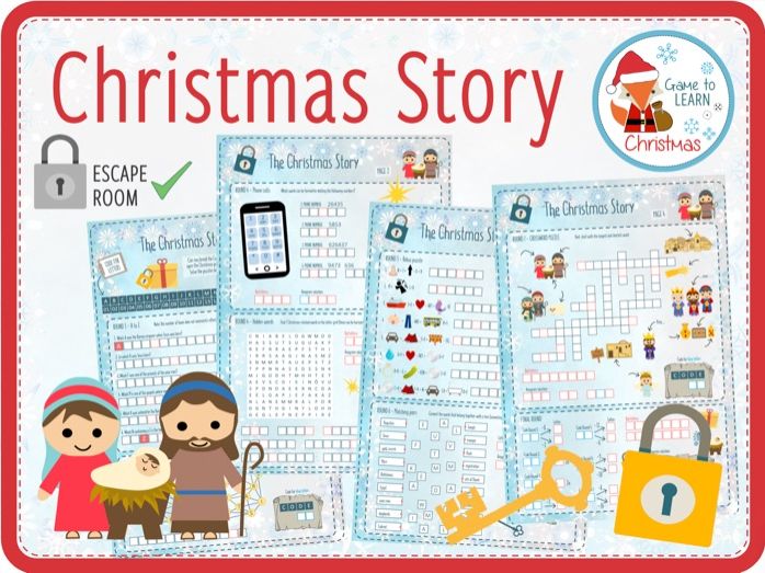Christmas Story - Escape Room | Teaching Resources