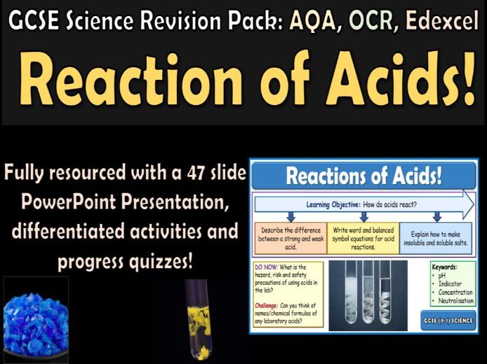 GCSE Chemistry Revision Bundle | Teaching Resources