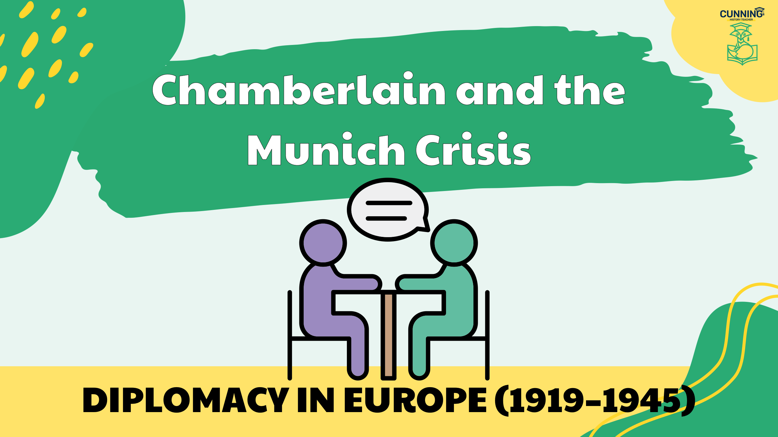 Chamberlain and the Munich Crisis | Teaching Resources