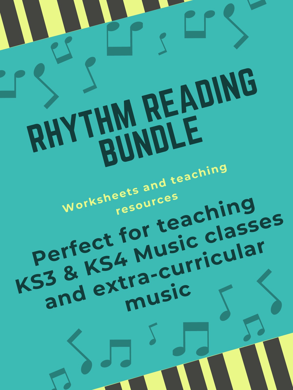 Rhythm Reading Bundle For KS3 KS4 Music Classes Teaching Resources