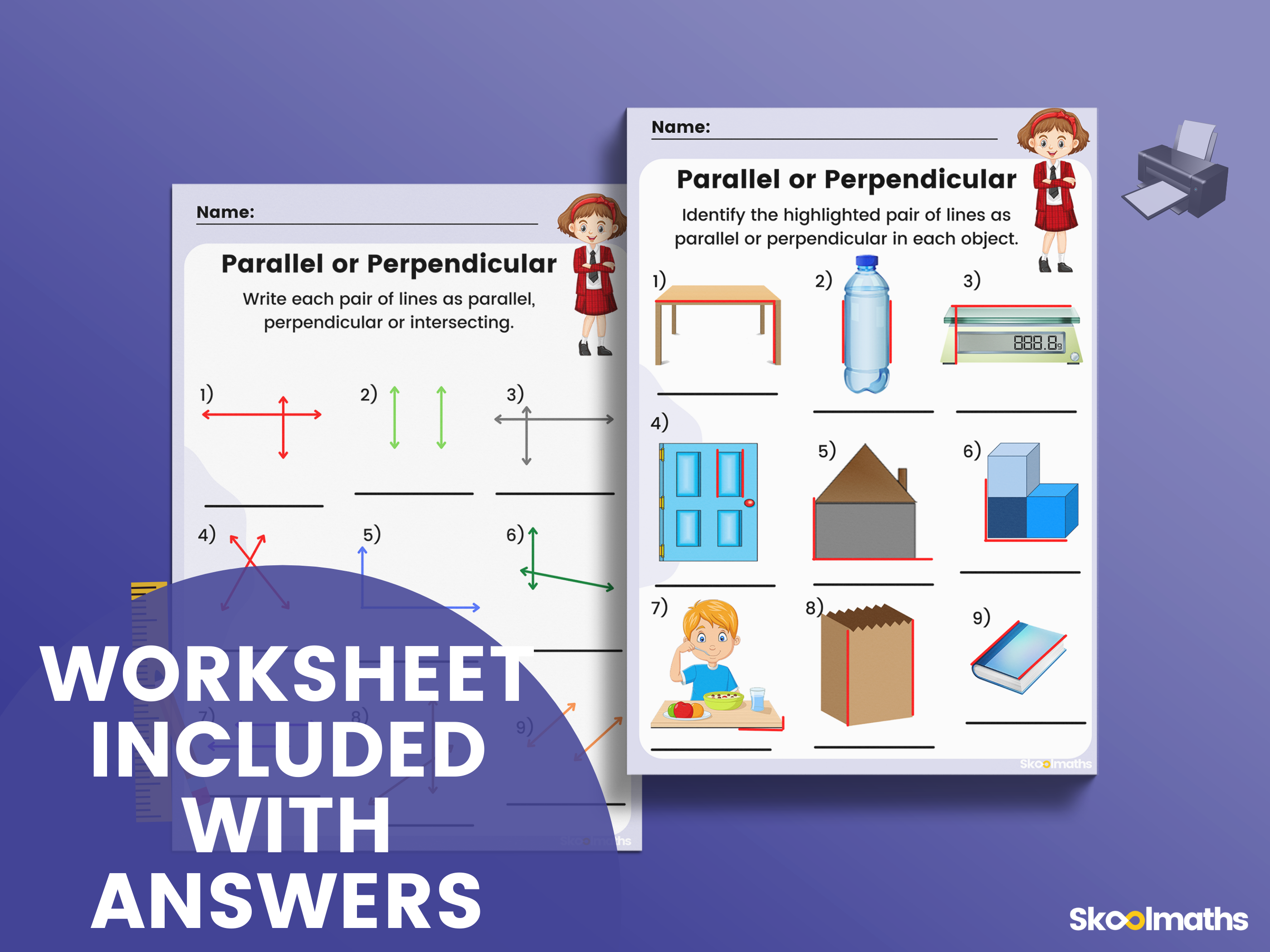 Types of Lines Year 3 Interactive Lesson | Teaching Resources