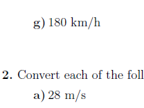 Speed Changing units worksheet (with solutions) | Teaching Resources