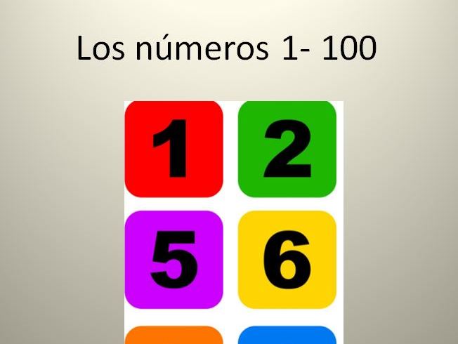 Numbers 1 100 In Spanish Teaching Resources