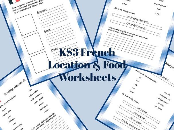KS3 French Worksheets | Teaching Resources