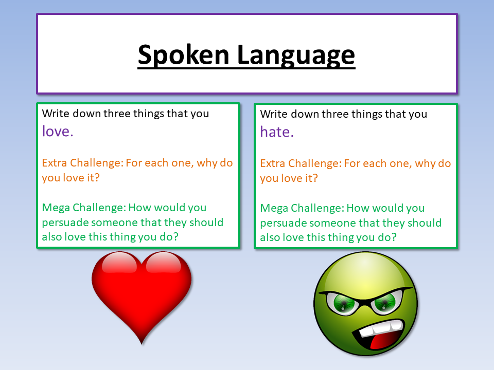 Spoken Language Teaching Resources