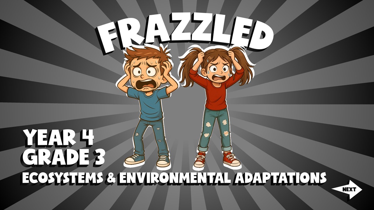 Ecosystems & Environmental Adaptations FRAZZLED Science Game | No-Prep ...