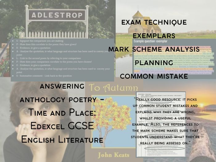 Answering poetry: 'Time and Place' | Teaching Resources
