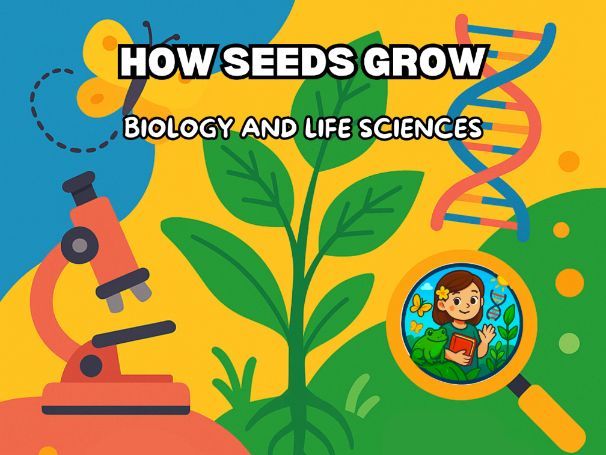 How Seeds Grow - Biology and Life Sciences Reading Comprehension ...