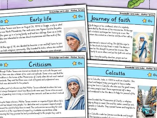Mother Teresa | Humanitarian | Compassion & Service | Teaching Resources