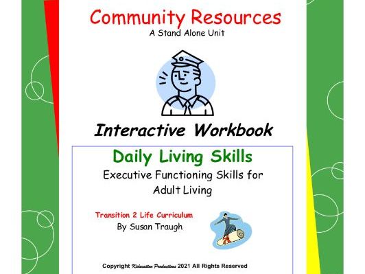 Community Resources - 2 Workbooks | Teaching Resources