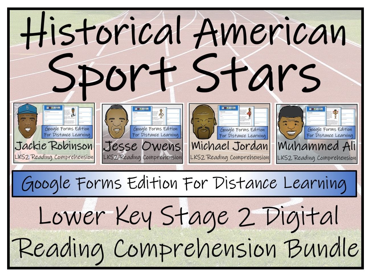 LKS2 Historical Sport Stars Reading Comprehension Bundle | Digital ...