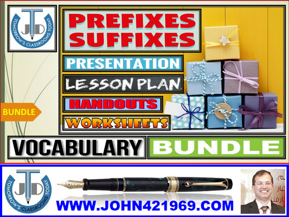 PREFIXES AND SUFFIXES: TEACHING AND LEARNING RESOURCES - BUNDLE ...