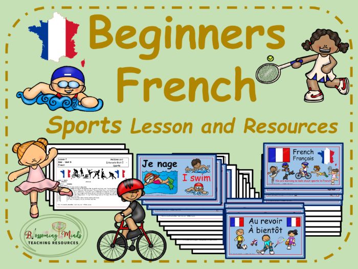 French Hobbies and Interests lesson bundle | Teaching Resources