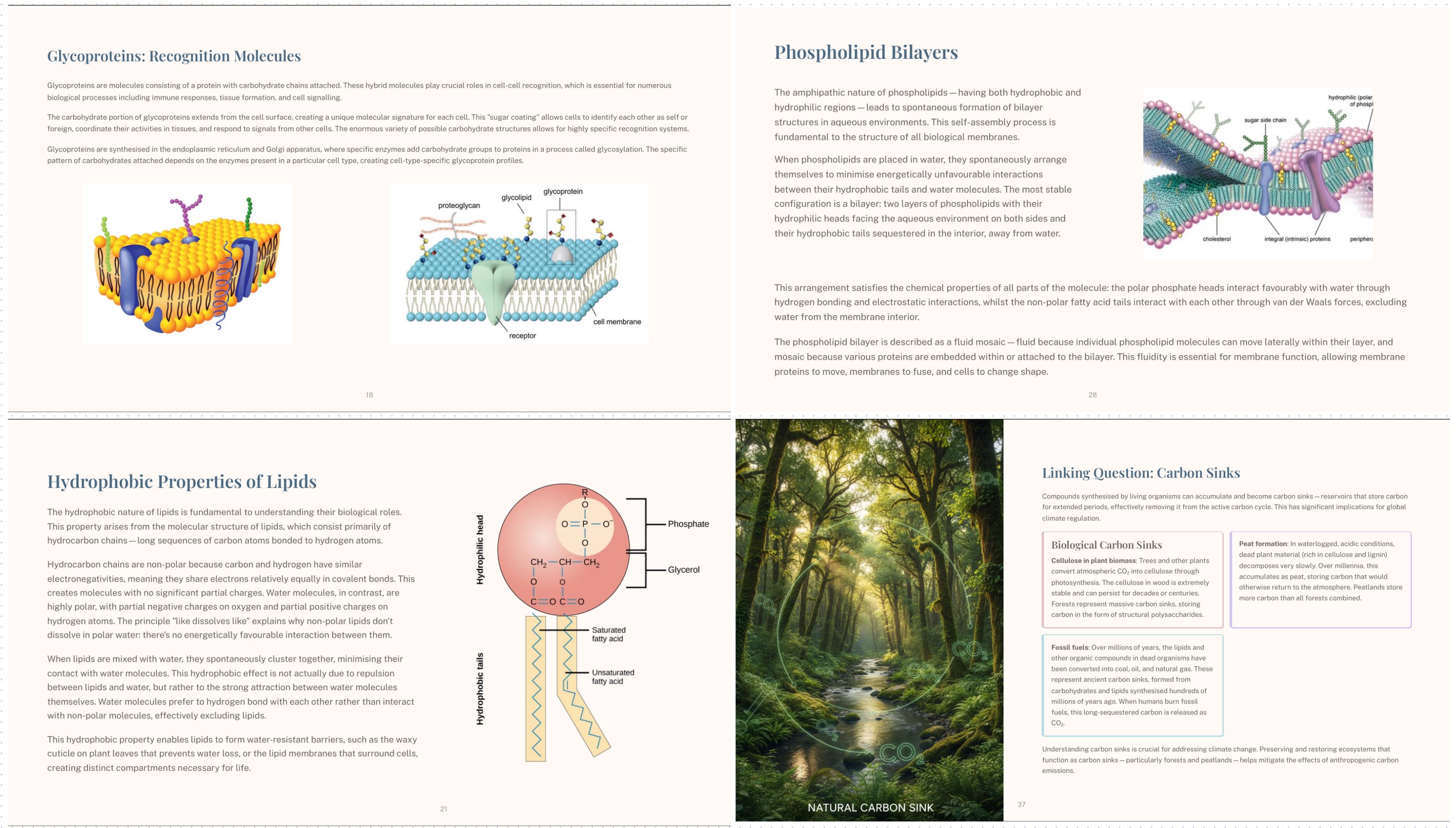 IB DP Biology B1.1 Carbohydrates & Lipids Teaching Notes & PowerPoint ...
