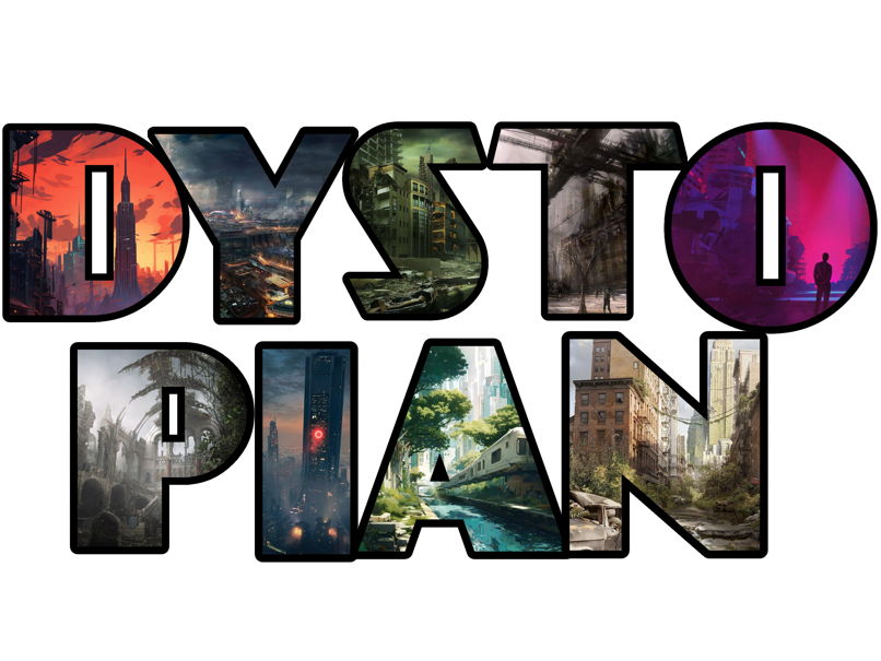 DYSTOPIAN classroom visual display letters | Teaching Resources