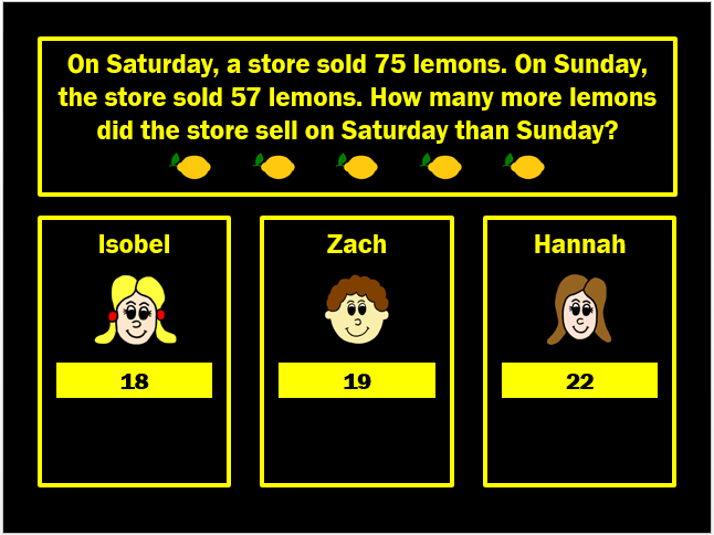 Adding And Subtracting Two Digit Numbers Powerpoint Game By 