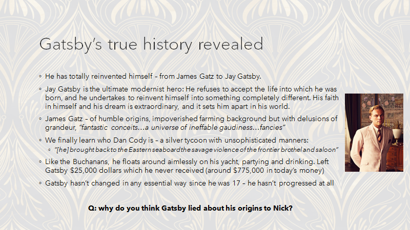 A-Level/DP The Great Gatsby | Teaching Resources