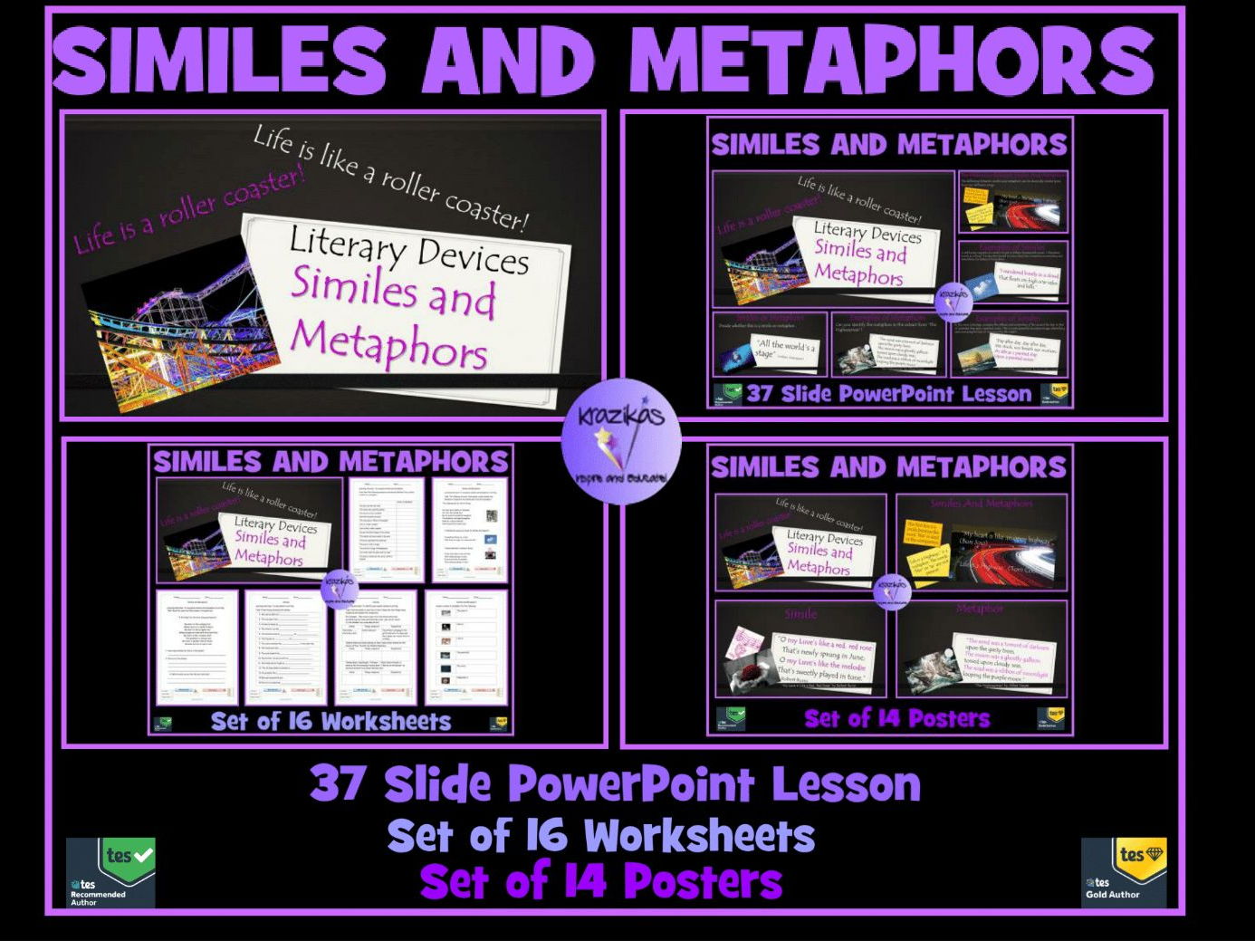 Similes and Metaphors | Teaching Resources