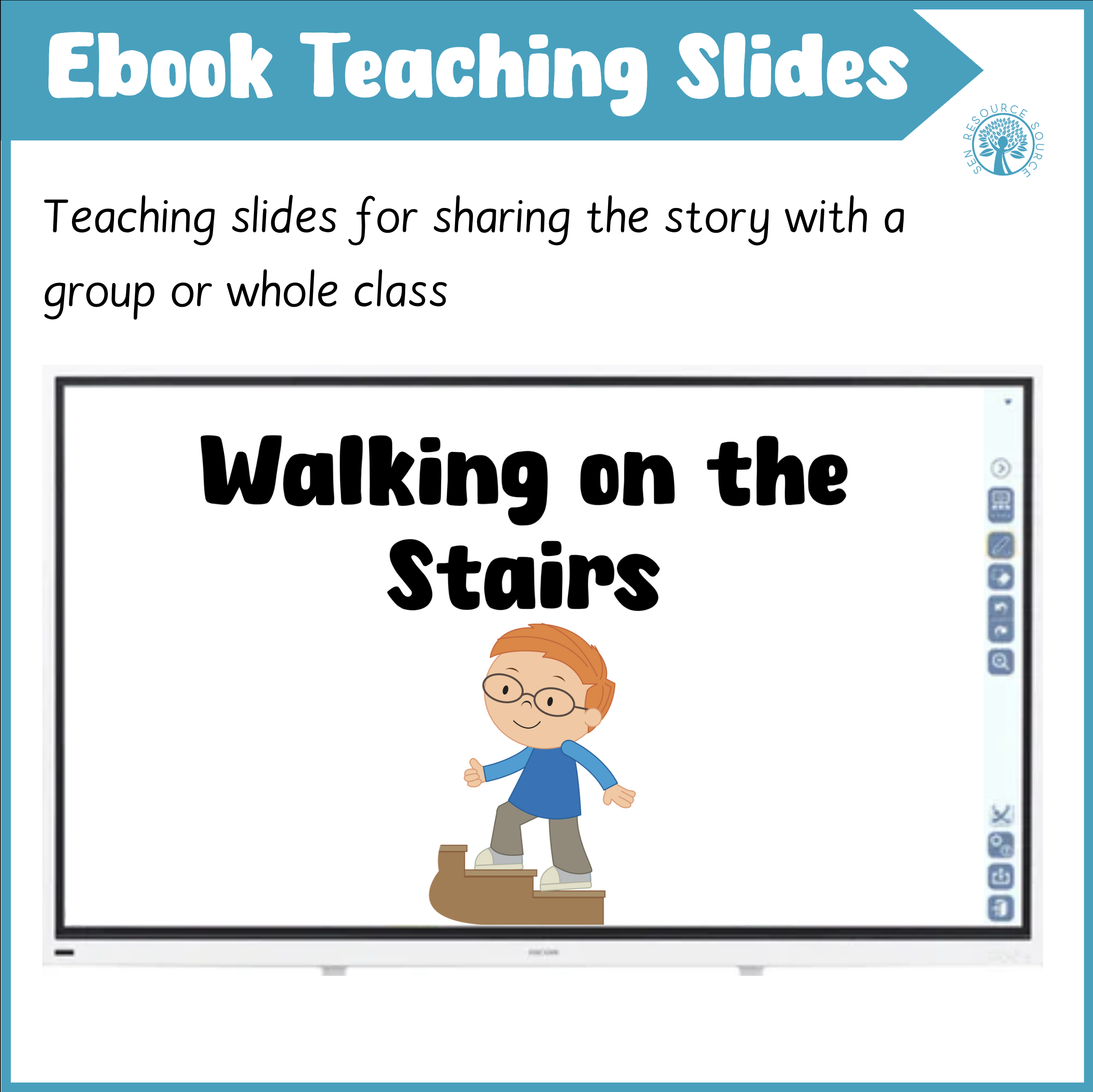 Walking on the Stairs Social Story | Teaching Resources