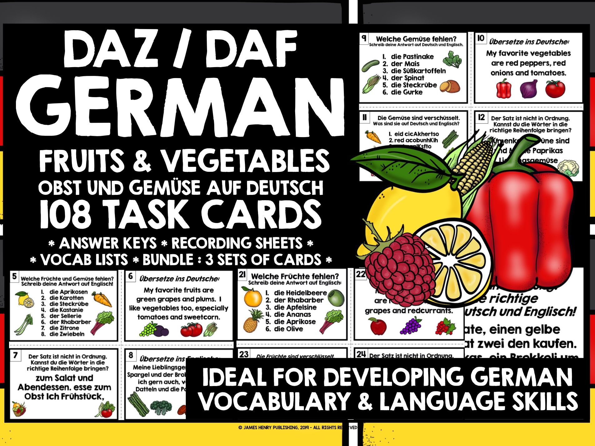 Fruits And Vegetables In German at Hector Myers blog