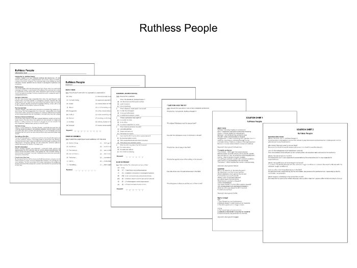 The Movie "Ruthless People" | Teaching Resources