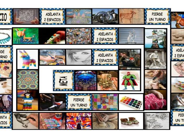 Art Forms 6 Spanish Photo Game Bundle | Teaching Resources
