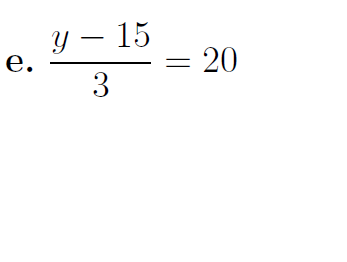 Equations and formulae (elementary) Test (with solutions) | Teaching ...