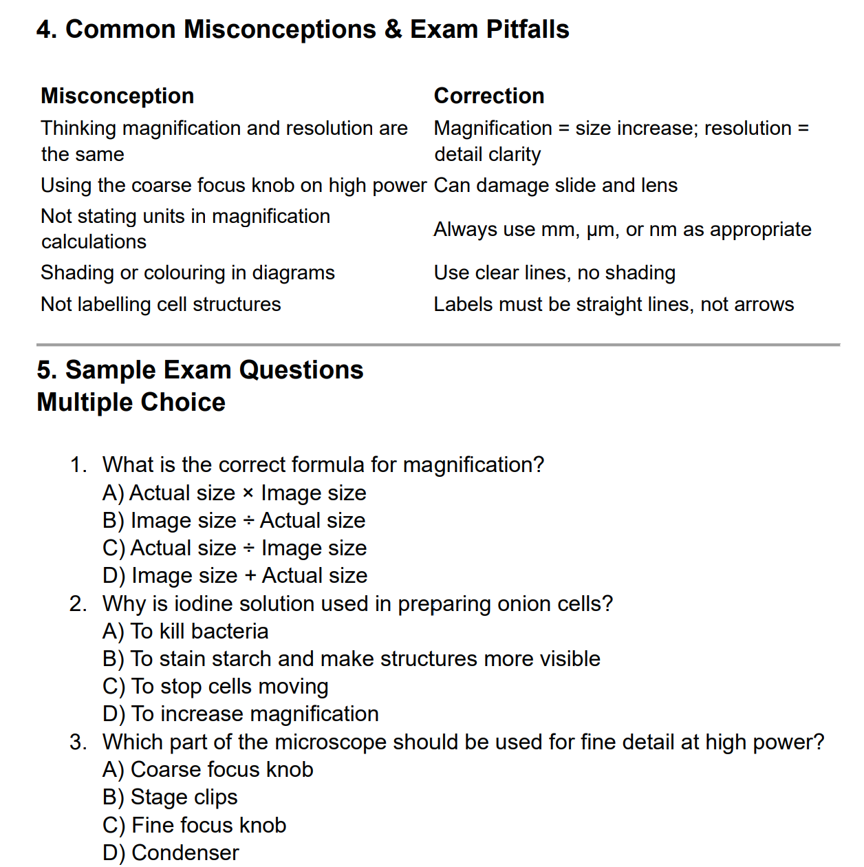 AQA GCSE Biology Required Practical Complete Pack | Teaching Resources