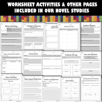 Spiderwick Chronicles The Field Novel Study-Complete Novel Study ...