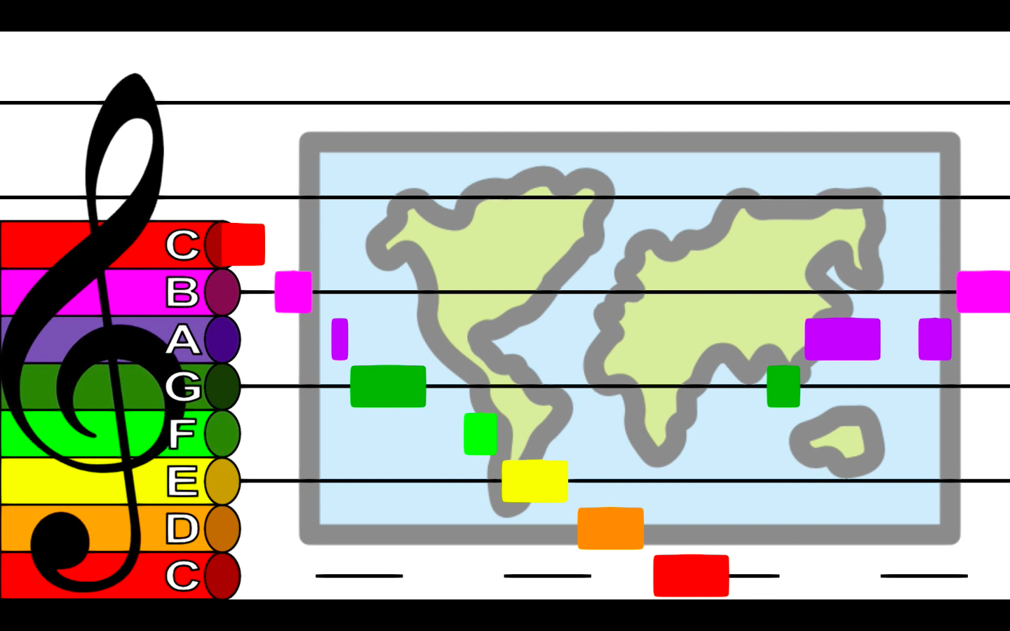 Silent Night - Boomwhacker Play Along Video and Sheet Music | Teaching ...
