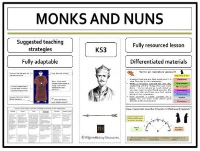 Medieval Monks and Nuns | Teaching Resources