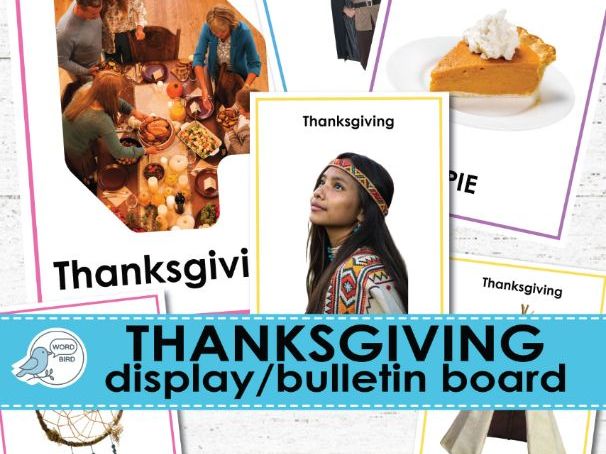 Thanksgiving Classroom Display | Real Photo Posters | 17 Pages | Flash ...