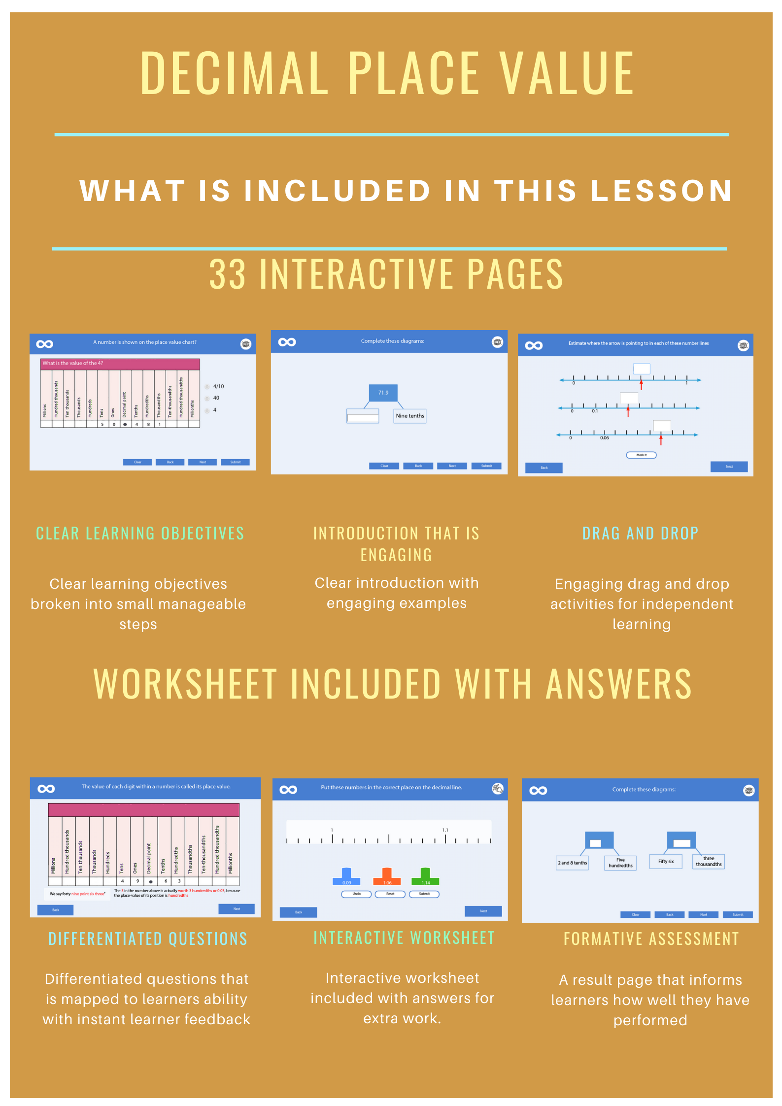 Decimal Place Value - Year 7 | Teaching Resources
