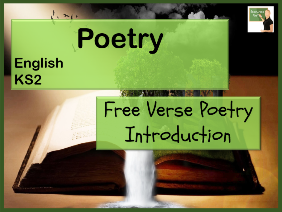 English- Free Verse/ Imagery poetry BUNDLE complete teaching sequence ...