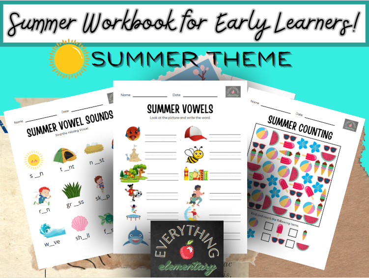 Sunshine Adventures Summer Workbook Early Learners | Teaching Resources