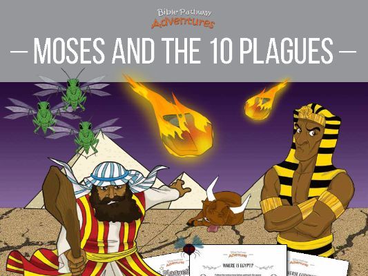 Moses and the Ten Plagues Activity Book and Lesson Plans | Teaching ...