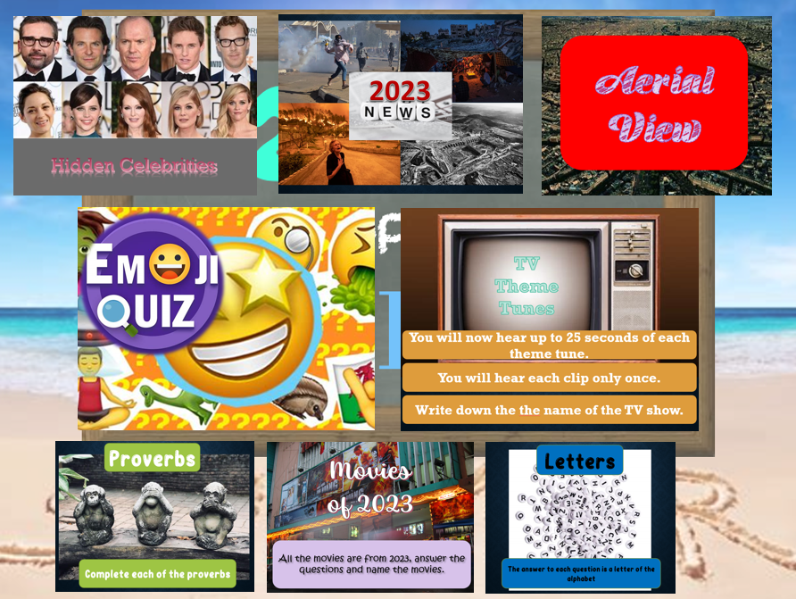 End of Year Summer Quiz 2023 | Teaching Resources