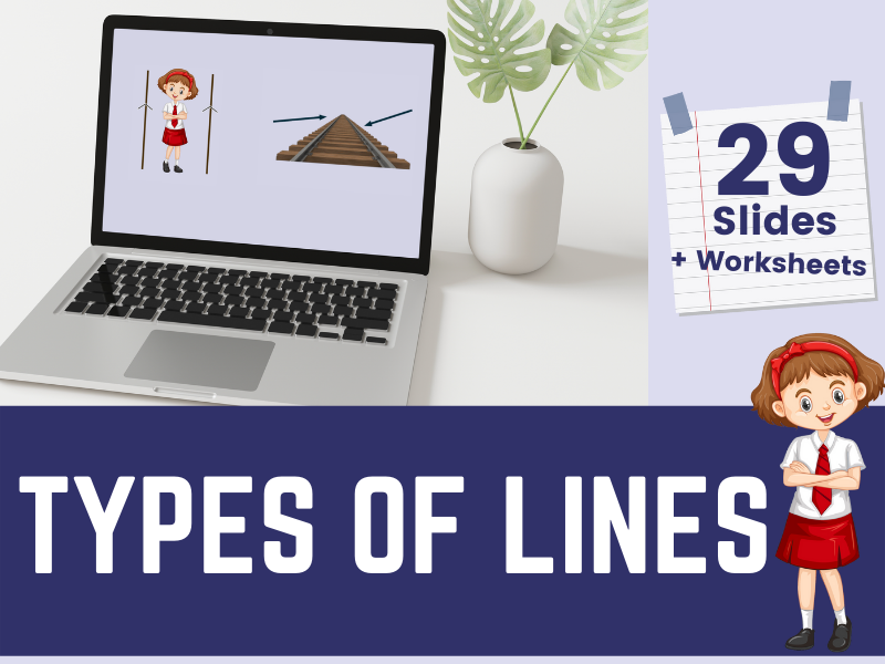 Types of Lines Year 3 Interactive Lesson | Teaching Resources