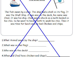 ch sh th reading comprehension | Teaching Resources